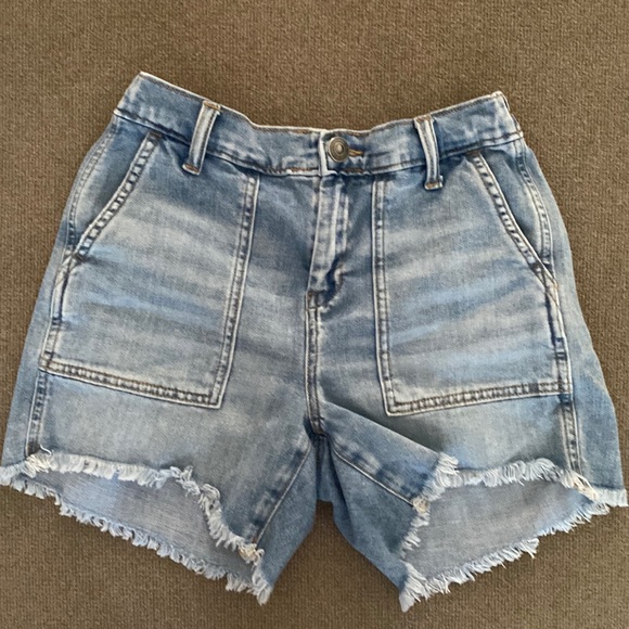 aerie | Shorts | Aerie Adventure Denim Cargo Short | Poshmark